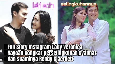Istri Bongkar Isi Chat Rendy Kjaernett Dengan Syahnaz Sadiqah YouTube