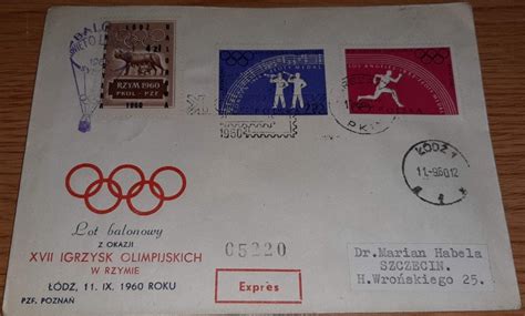 Poczta Balonowa 1960 2 Kolekcjon Pl Filatelistyka Numizmatyka