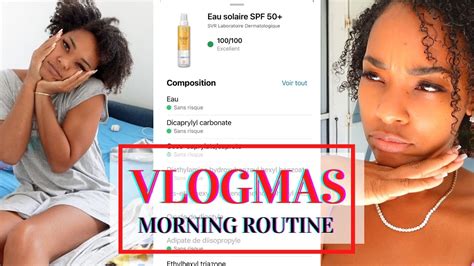 Vlogmas Morning Routine Youtube