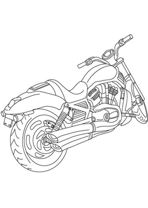 30 Disegni Di Moto Da Colorare PianetaBambini It
