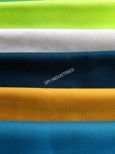 Plain Solids Dot Knit Polyester Fabric Multicolour At Rs 220 Meter