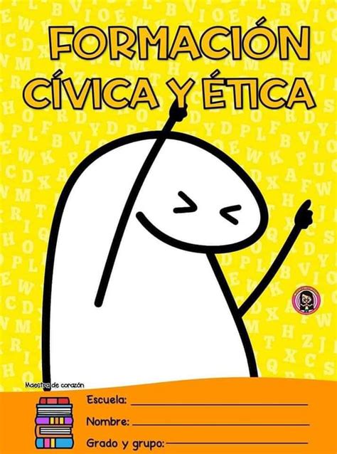 28 Diseños de caratulas para cuadernos para imprimir