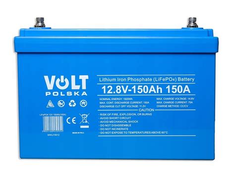 AKUMULATOR LITOWY LiFePO4 12V 150Ah BMS 150A VOLT Sklep Opinie Cena
