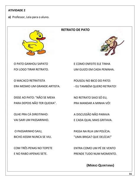 Atividades De Consci Ncia Fonol Gica S Escola