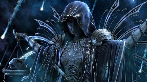 デスクトップ壁紙 ファンタジーアート アートワーク 神話 ノクターン エルダースクロール 闇 スクリーンショット