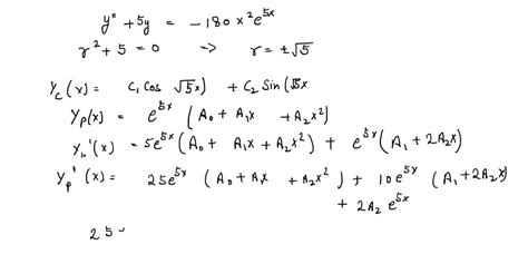 SOLVED Consider The Following Differential Equation To Be Solved By
