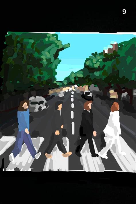 Abbey Road Album Cover Scrolller