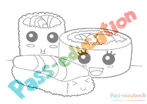 Coloriage gratuit kawai dessins à télécharger et imprimer pour enfants