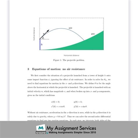 modelling projectile motion using python never been this easy