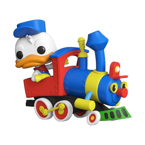 Funko Pop Disney Casey Circus Train Ride Donald Duck With Engine