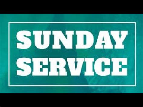Pri Re Communautaire Du Dimanche Sunday Service May Th Youtube