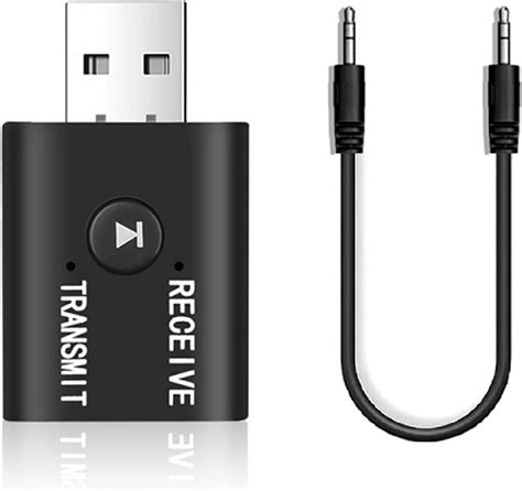 TingDongWei Adattatore Bluetooth USB 2 In 1 USB Adattatore Bluetooth 5