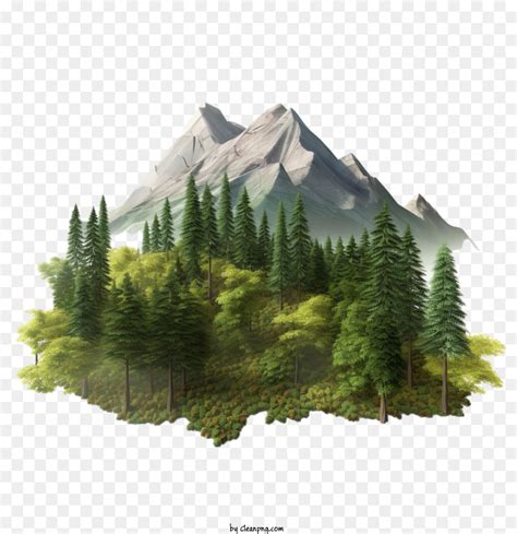 Floresta De Montanha Paisagem Montanhas Png Transparente Gr Tis