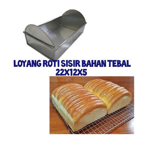 Jual Loyang Roti Sisir Bahan Tebal Ukuran 22x12x5 Shopee Indonesia