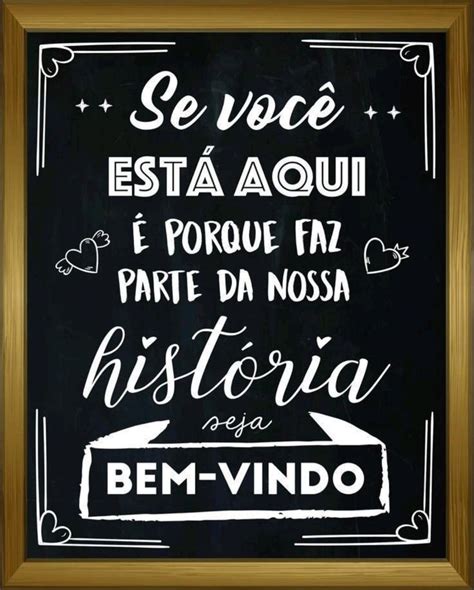 Plaquinha de boas vindas para o seu chá bar