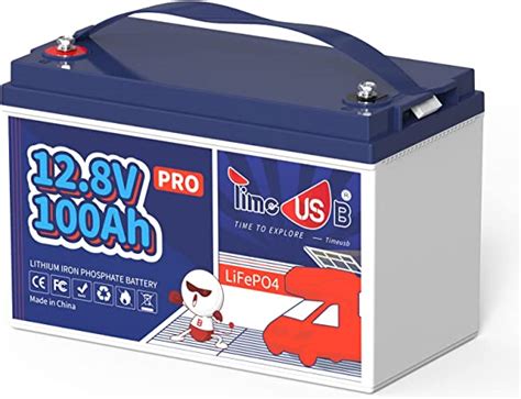 Timeusb Lifepo Akku V Ah Pro Lithium Batterie Lifepo Batterie