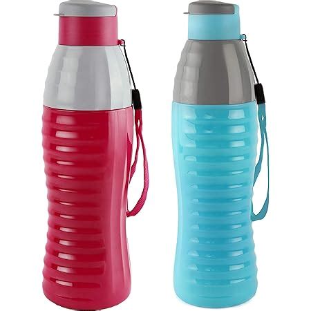 Cello Plastic Puro Classic Insulated Water Bottle 900ml Assorted