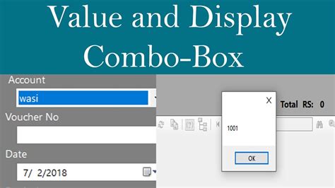 set value member and display member to combobox from database in c urdu youtube