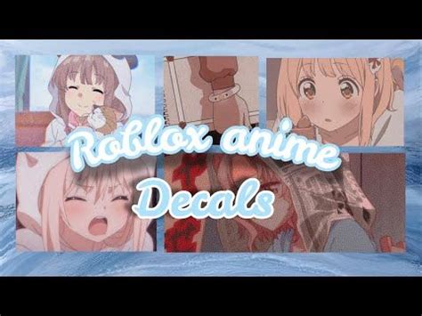 Share More Than 83 Decal Id Roblox Anime Super Hot In Cdgdbentre