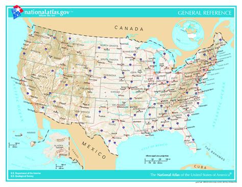 Large Administrative And Topographical Map Of The Usa The Usa Large