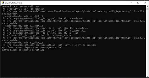 python cannot import name pywrap tensorflow after pyinstaller stack overflow