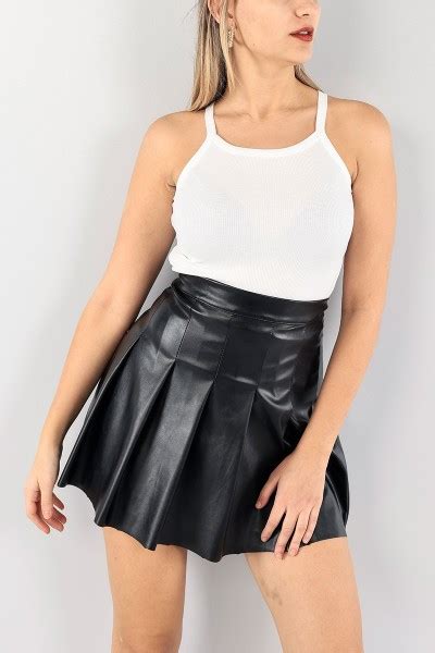 Beyaz Fitilli Likralı Bayan Atlet 93304 ModamızBir Modamizbir