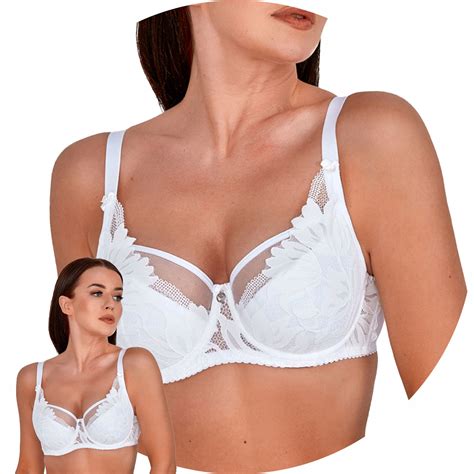 Gaia 1134 Keto Biustonosz SEMI SOFT biały 85E 15050638763 Allegro pl