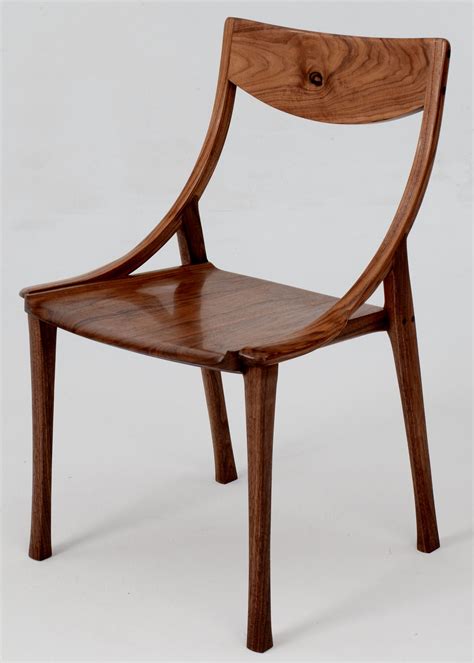 Buy Custom Made Walnut Dining Or Side Chair Made To Order From Ed