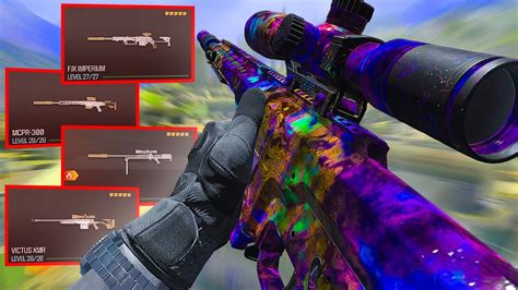 Every One Shot Sniper In Warzone Best Loadout And Gameplay Youtube