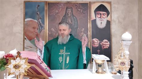 Padre Jarek Oficjalna Strona Ks Jaros Awa Charbel Tv Msza Wi Ta