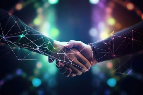 Premium AI Image Concept Of Business Partnerships Collaboration AI