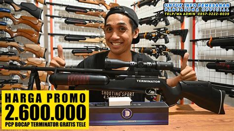 Harga Baru Senapan Angin Pcp Bocap Cc Gratis Teleskop Hanya