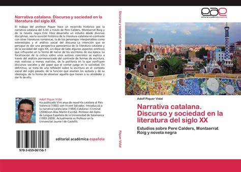 Narrativa Catalana Discurso Y Sociedad En La Literatura Del Siglo XX
