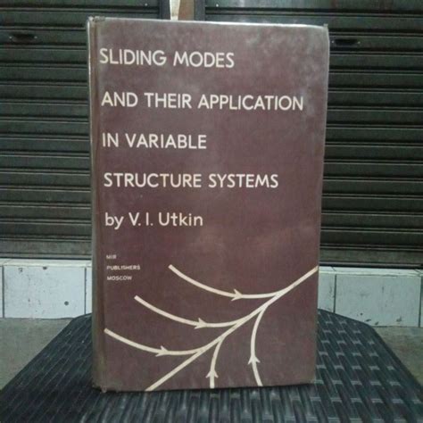 sliding modes and their application in variable structure systems v i utkin lazada indonesia