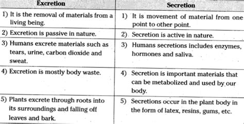 Difference Between Egestion And Excretion Are Explained In Detail