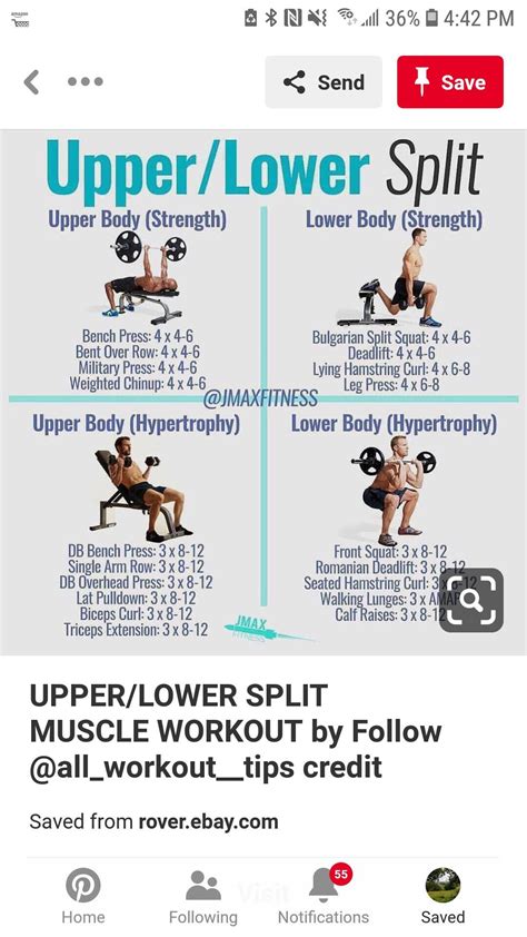 Upper Lower Split Lower Body Workout Body Workout Plan Workout Plan Gym