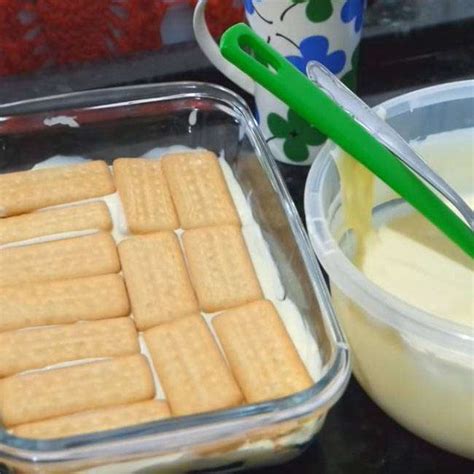 Pavê de Biscoito Maizena Simples Comidinhas do Chef