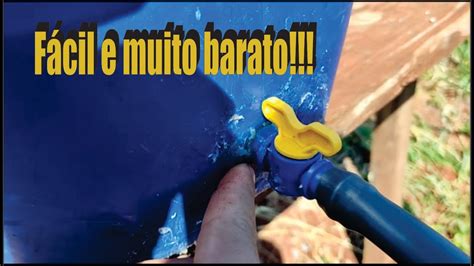Como fazer sistema de irrigação por gotejamento YouTube