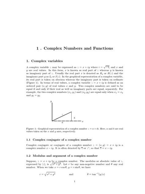 mathphy 7 pdf complex number cartesian coordinate system