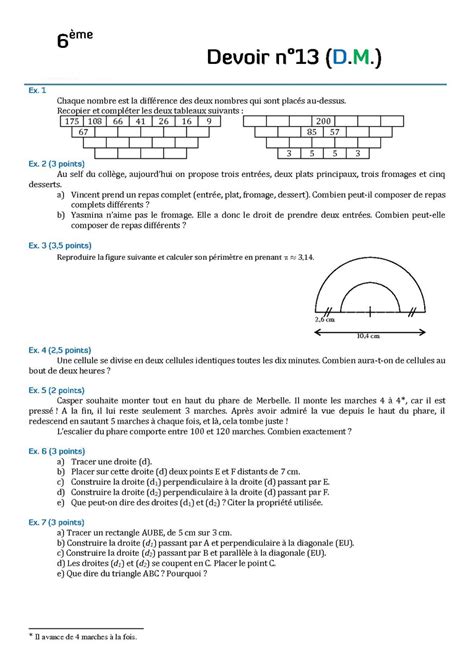 Devoir Maison Maths Me Ventana Blog