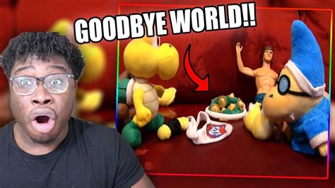 Bowser Jr Blows Himself Up Sml Short Bowser Junior S Allergy