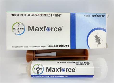 Paquete De Max Force Gel Bayer Gr Mata Cucarachas En