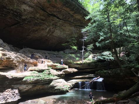 Old Man S Cave On The Old Man S Cave Loop Trail At Hocking Hills State