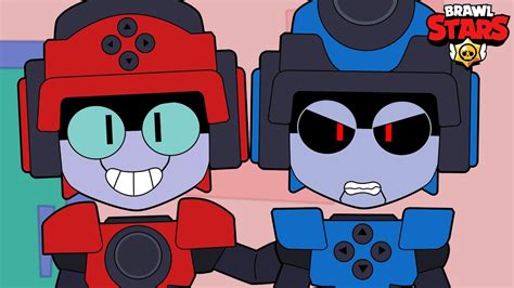 Larry And Lawrie Controllers Brawl Stars Animation Youtube