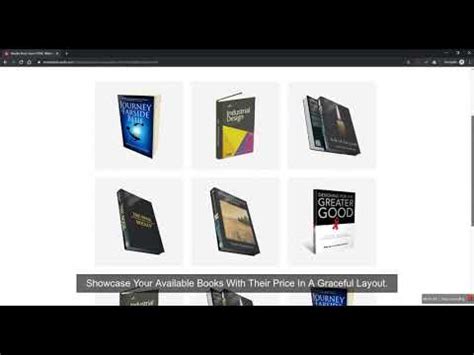 Reader Book Store HTML Template YouTube