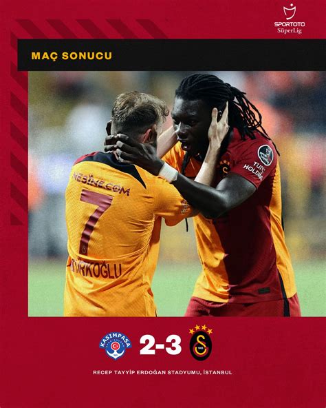 Galatasaray Sk On Twitter Puan Golle Al Yoruz Ma Sonucu