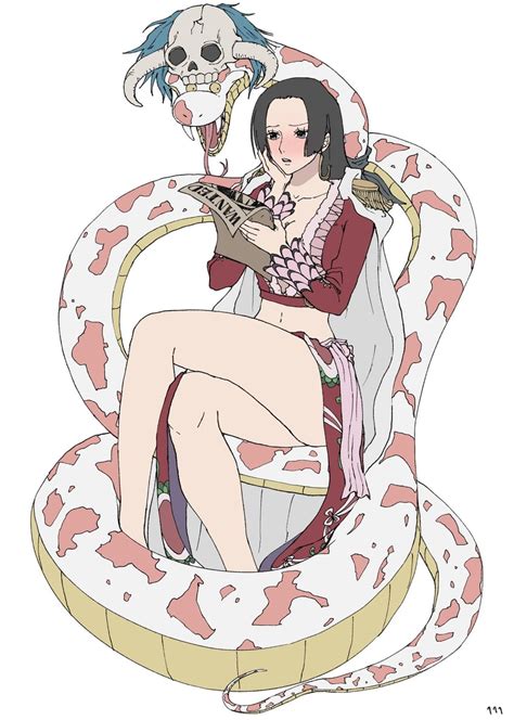 Boa Hancock And Salome One Piece Drawn By Ufkqz Danbooru