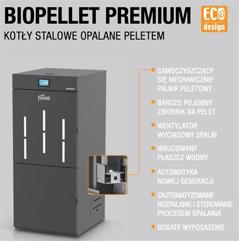 FERROLI BioPellet Premium 24 kW 12 499 00 zł Kocioł na pellet 5