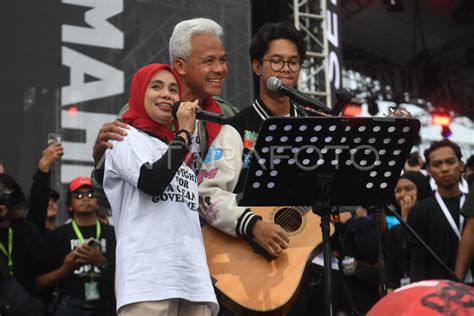 Kampanye Akbar Ganjar Mahfud Di Semarang Antara Foto