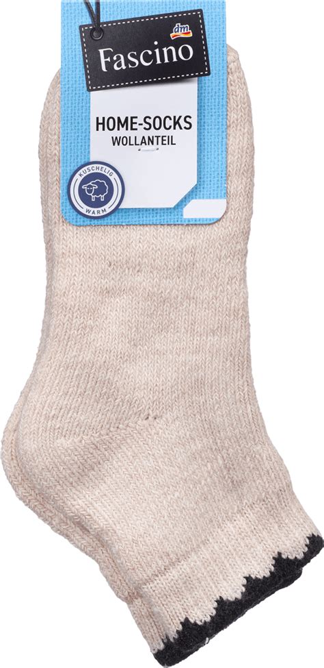Fascino Socken mit Wolle beige Gr 39 42 1 St dauerhaft günstig